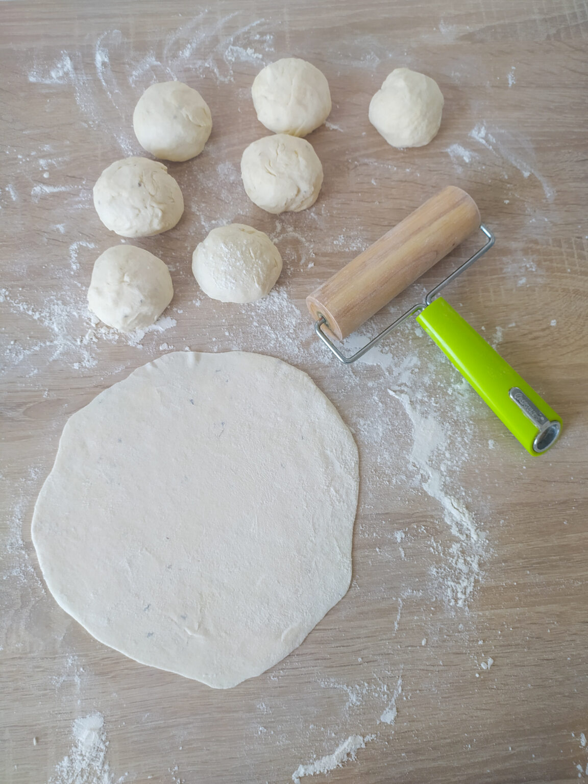 Pita-Brot hausgemachte - griechisches Magazin